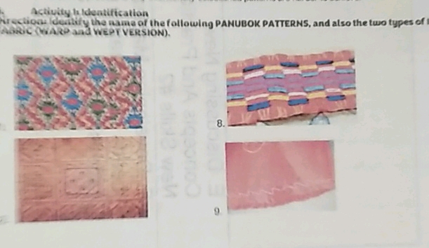 Activity Identification Direction Identify | StudyX
