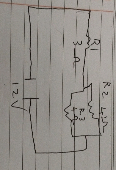 The image contains a hand-drawn circuit | StudyX
