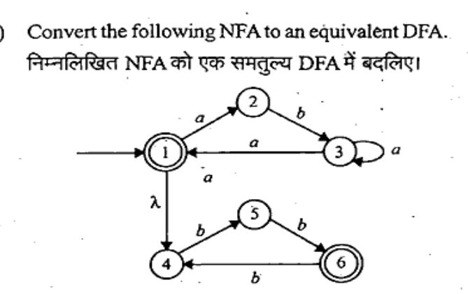 Convert the following NFA to an equivalent | StudyX