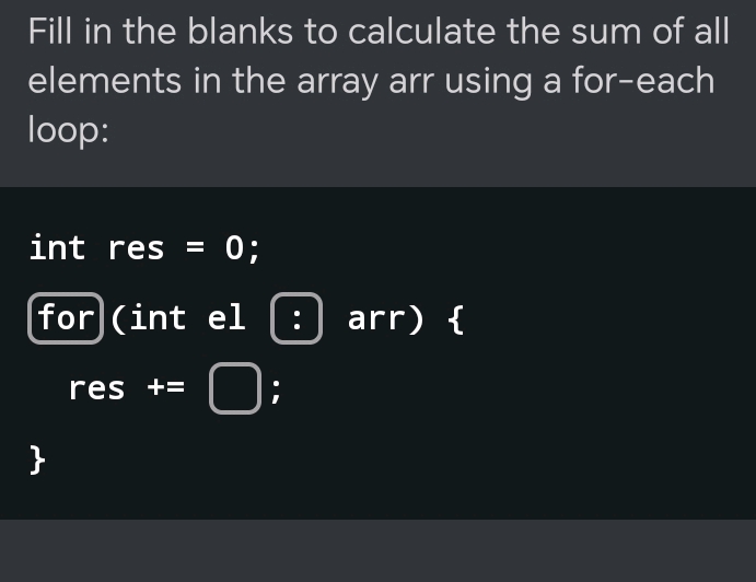 Fill in the blanks to calculate the sum of | StudyX