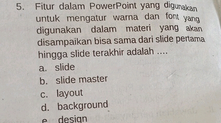 5 Fitur dalam PowerPoint yang digunakan | StudyX