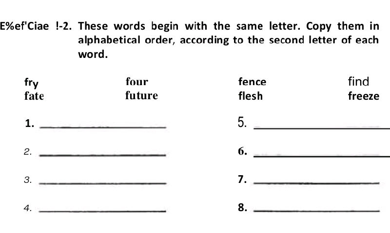 EefCiae -2 These words begin with the same | StudyX