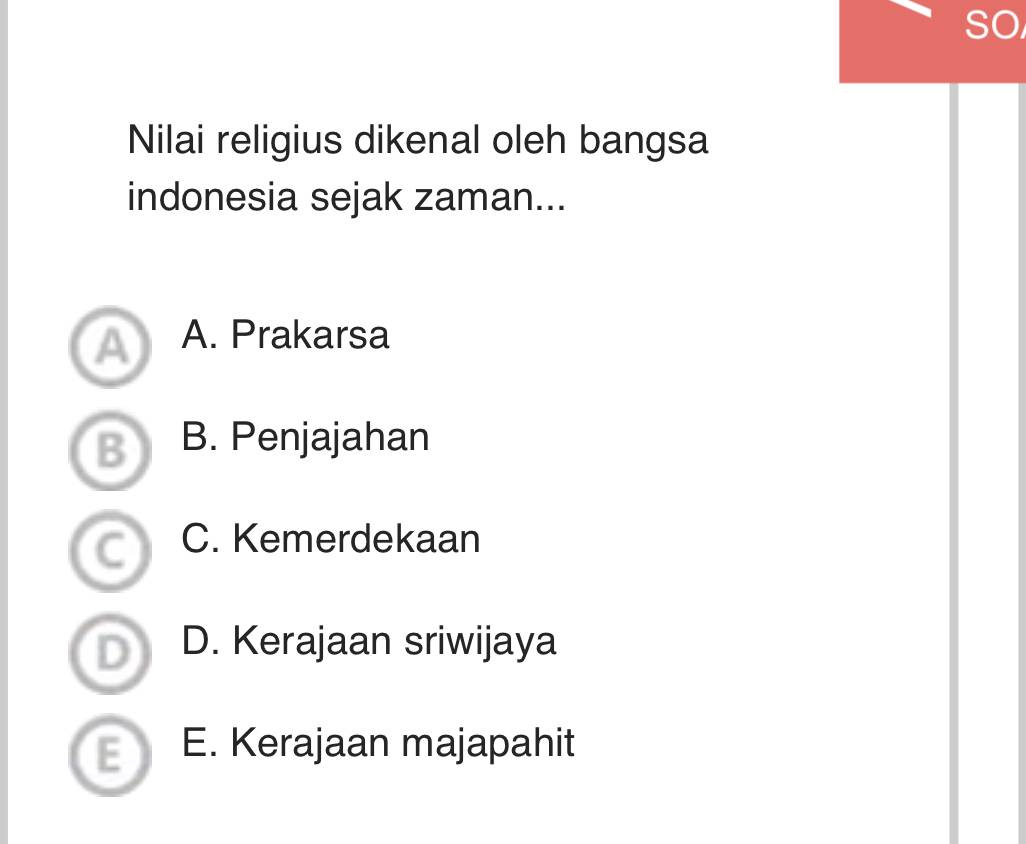 Nilai religius dikenal oleh bangsa indonesia | StudyX