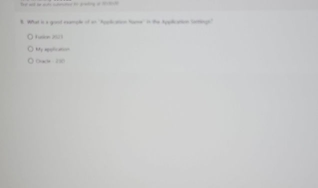 8 What is a good example of an Application