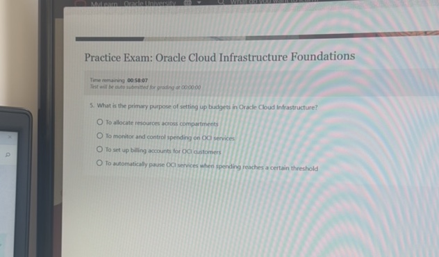 5 What is the primary purpose of setting up | StudyX