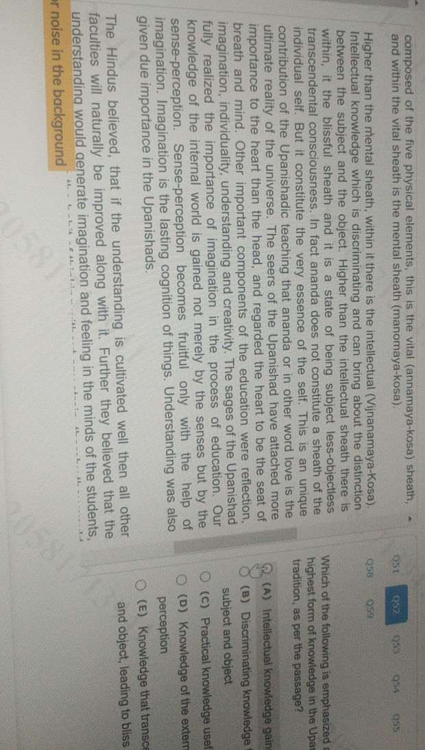 composed of the five physical elements this | StudyX