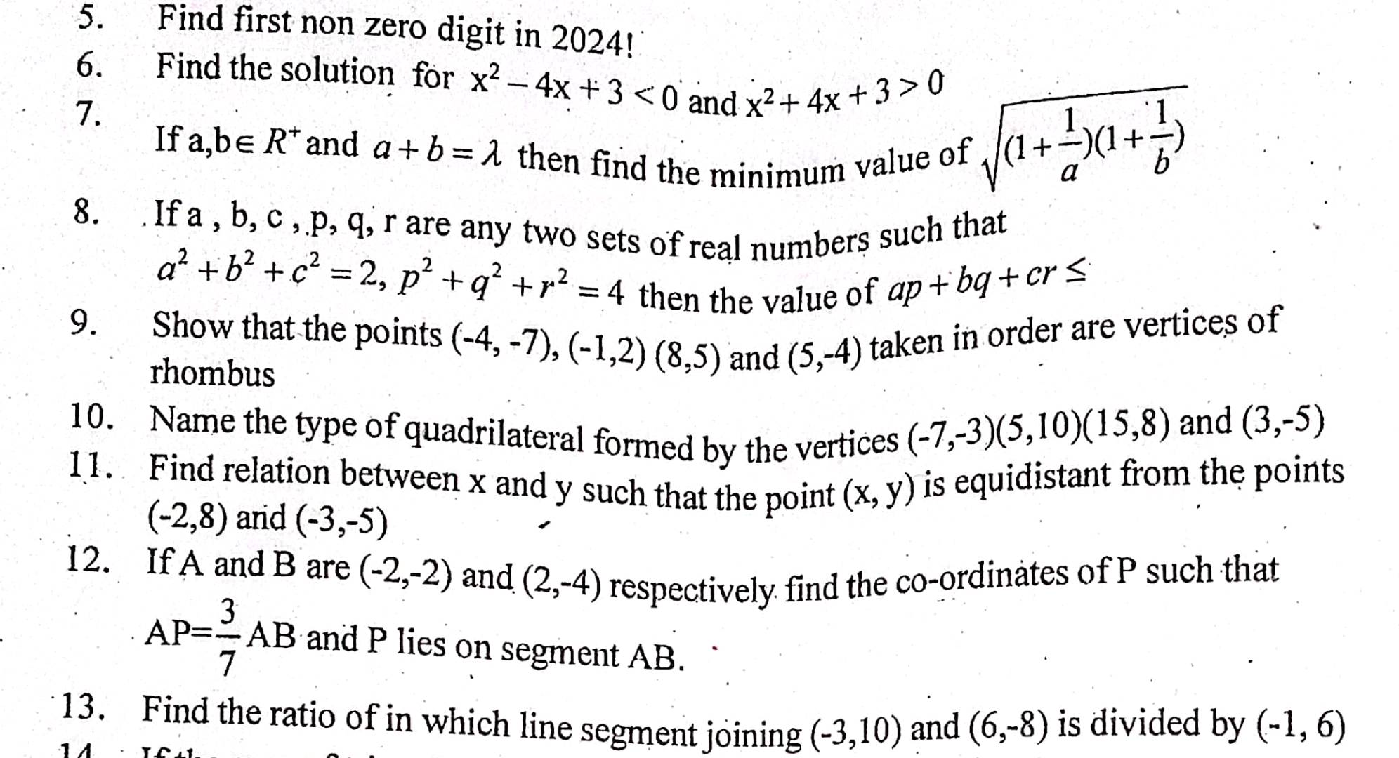 5 Find first non zero digit in 2024 6 Find | StudyX