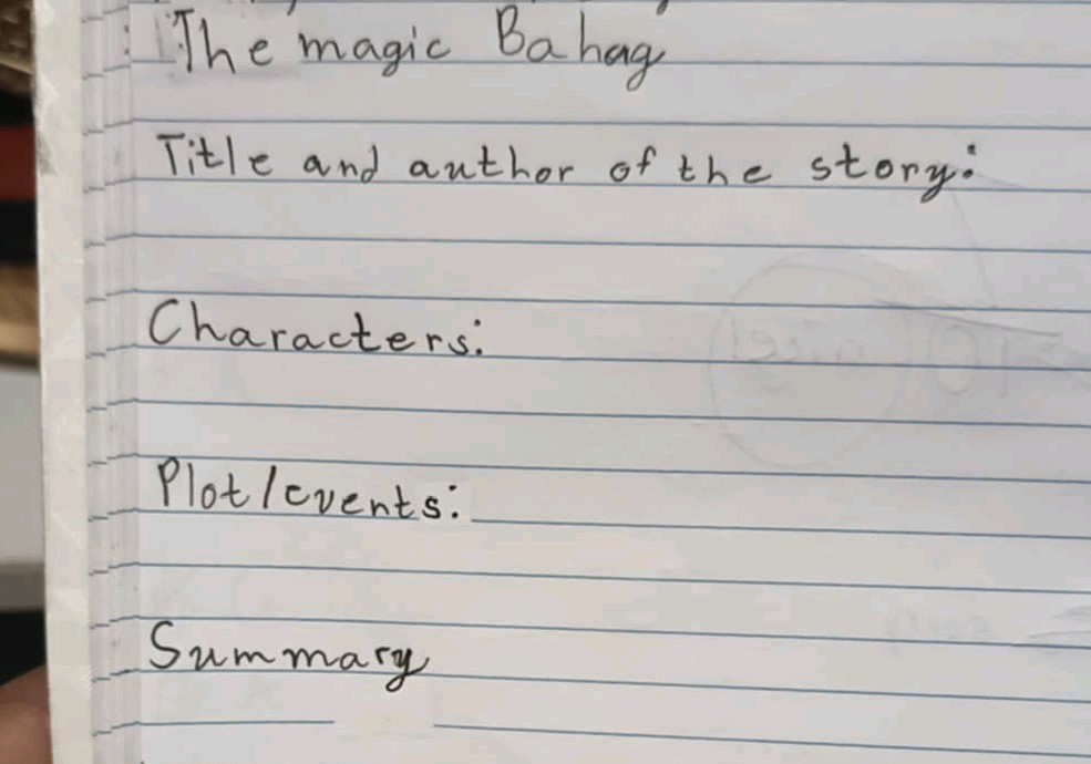The magic Bahag Title and author of the | StudyX