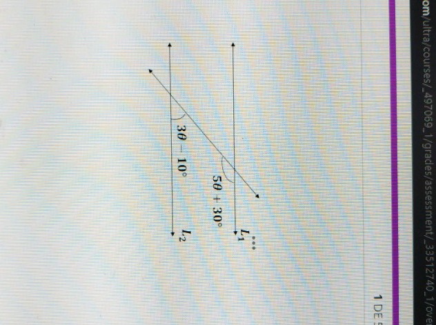 Find the value of x The diagram shows two | StudyX