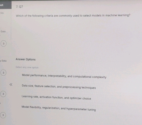Which of the following criteria are commonly | StudyX