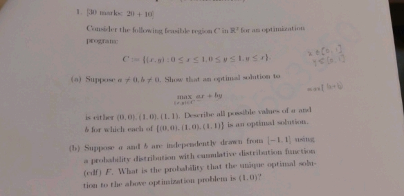 1 30 marks 20+10 Consider the following | StudyX