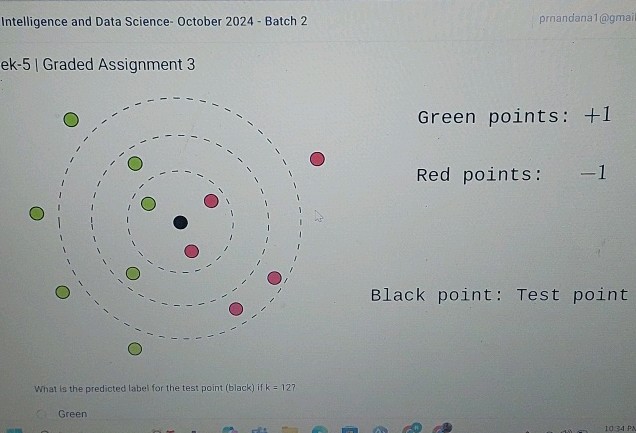 Intelligence and Data Science- October 2024 | StudyX