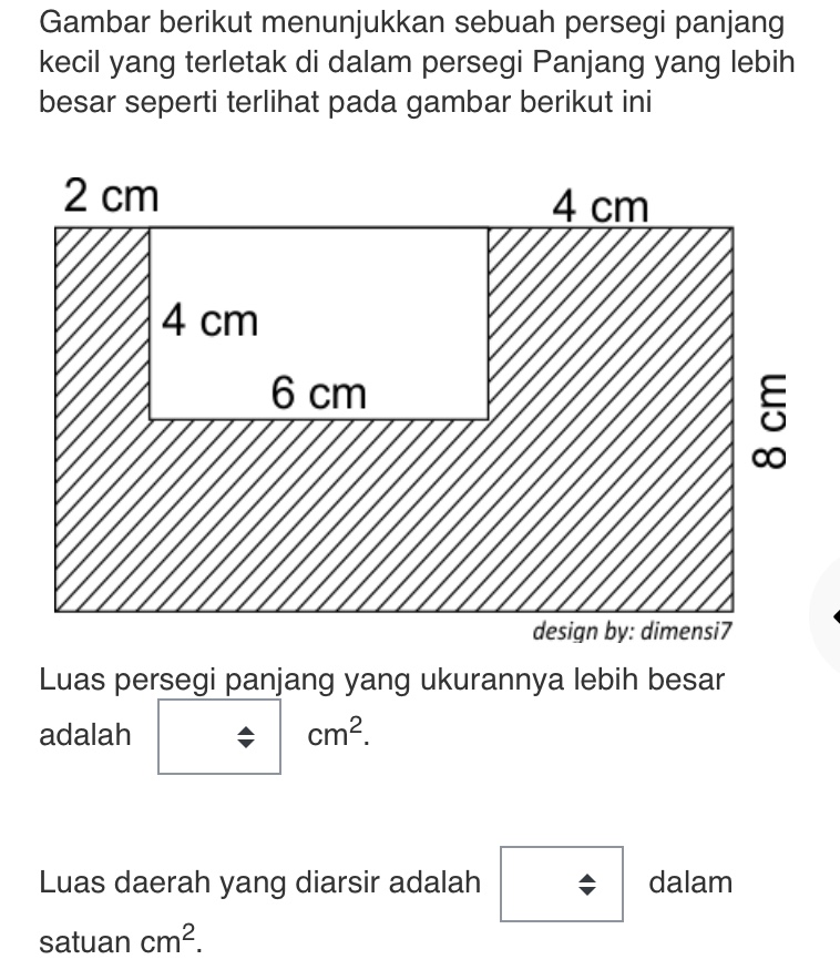 Gambar berikut menunjukkan sebuah persegi | StudyX