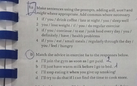 a Make sentences using the prompts adding | StudyX