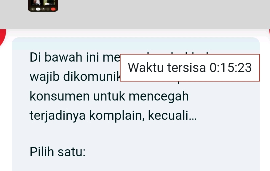Di bawah ini merupakan hal yang wajib | StudyX