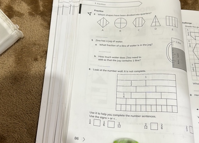 Practice 4 Which shapes have been divided | StudyX