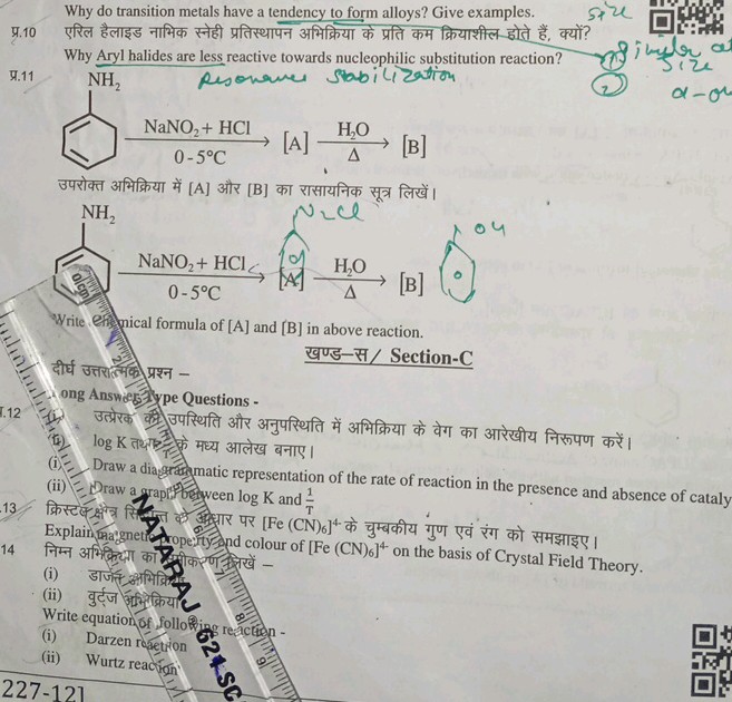 10 Why do transition metals have a tendency | StudyX
