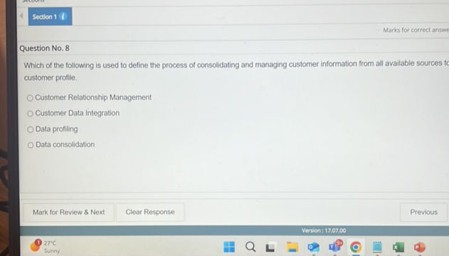 Question No 8 Which of the following is used | StudyX