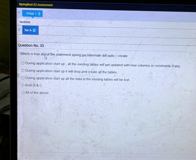 Question No 33 Which is true about the | StudyX