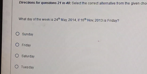 Directions for questions 21 to 40 Select the | StudyX