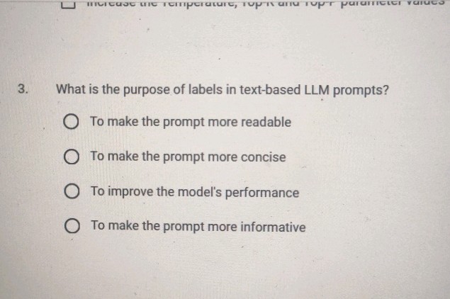 3 What is the purpose of labels in | StudyX