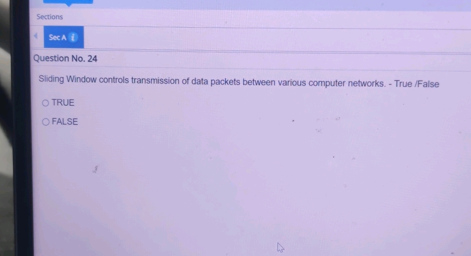 Question No 24 Sliding Window controls | StudyX