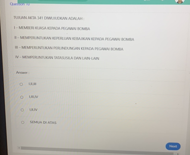 Question TUJUAN AKTA 341 DIWUJUDKAN ADALAH | StudyX