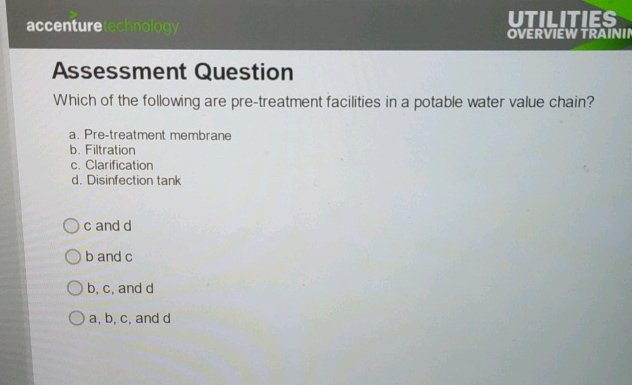 Which of the following are pre-treatment | StudyX