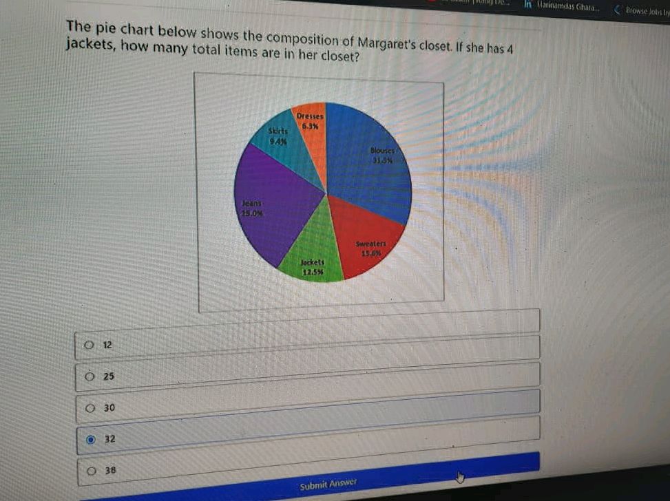The pie chart below shows the composition of | StudyX