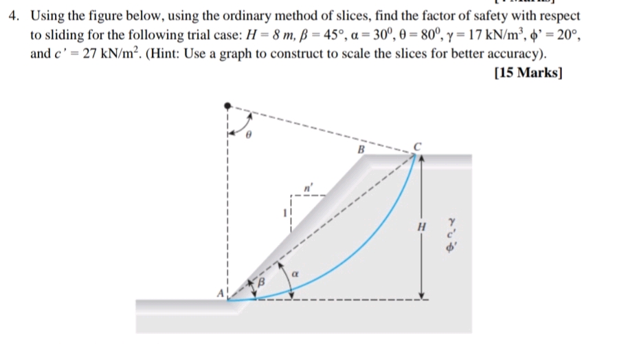 4 Using the figure below using the ordinary | StudyX