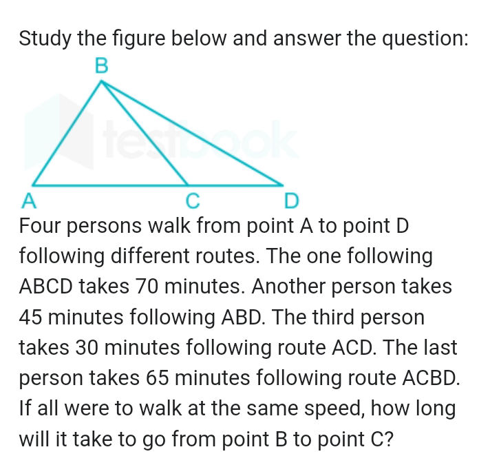 Study the figure below and answer the | StudyX
