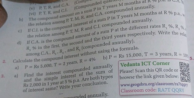 2 Calculate the compound interest without | StudyX