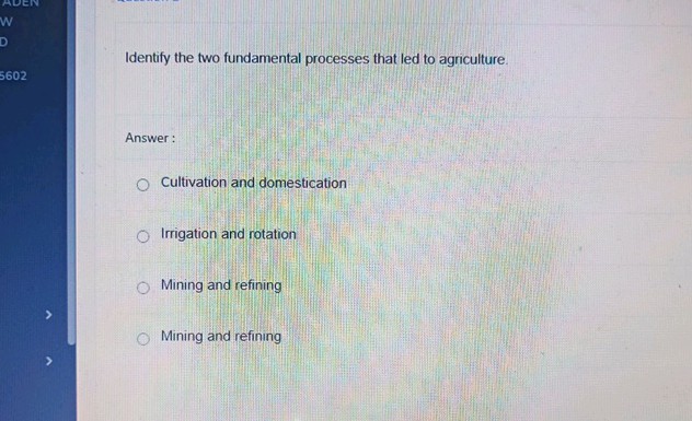Identify the two fundamental processes that | StudyX