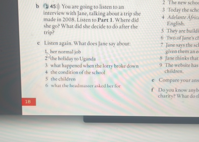 b 145) You are going to listen to an | StudyX