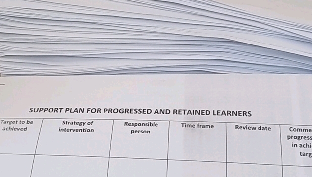 SUPPORT PLAN FOR PROGRESSED AND RETAINED | StudyX