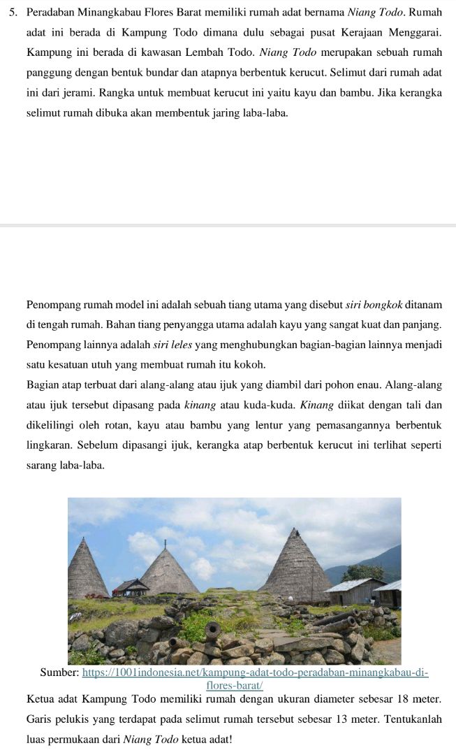 5 Peradaban Minangkabau Flores Barat | StudyX