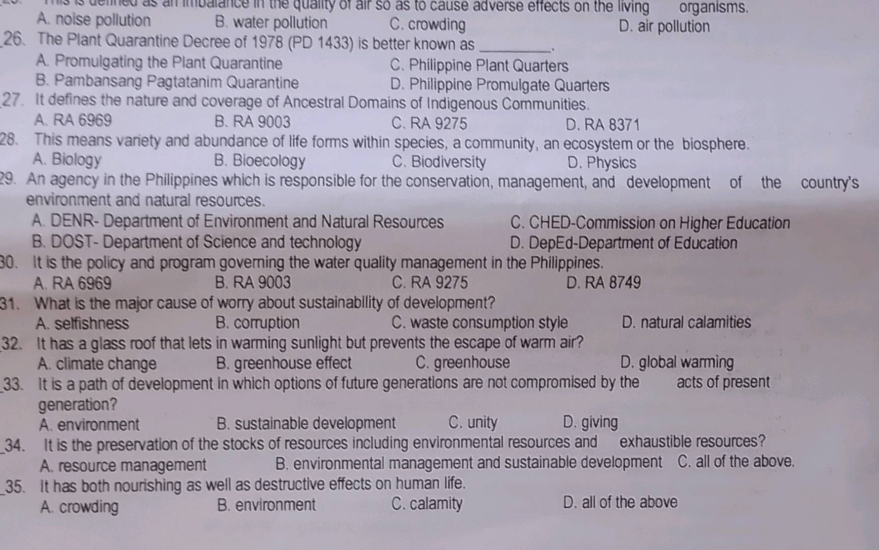 26 The Plant Quarantine Decree of 1978 (PD | StudyX