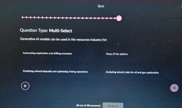 Question Type Multi Select Generative AI | StudyX