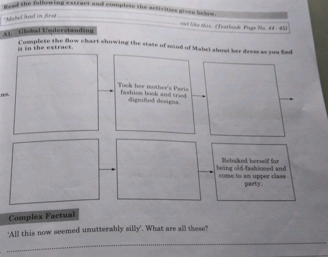 Read the following extract and complete the | StudyX