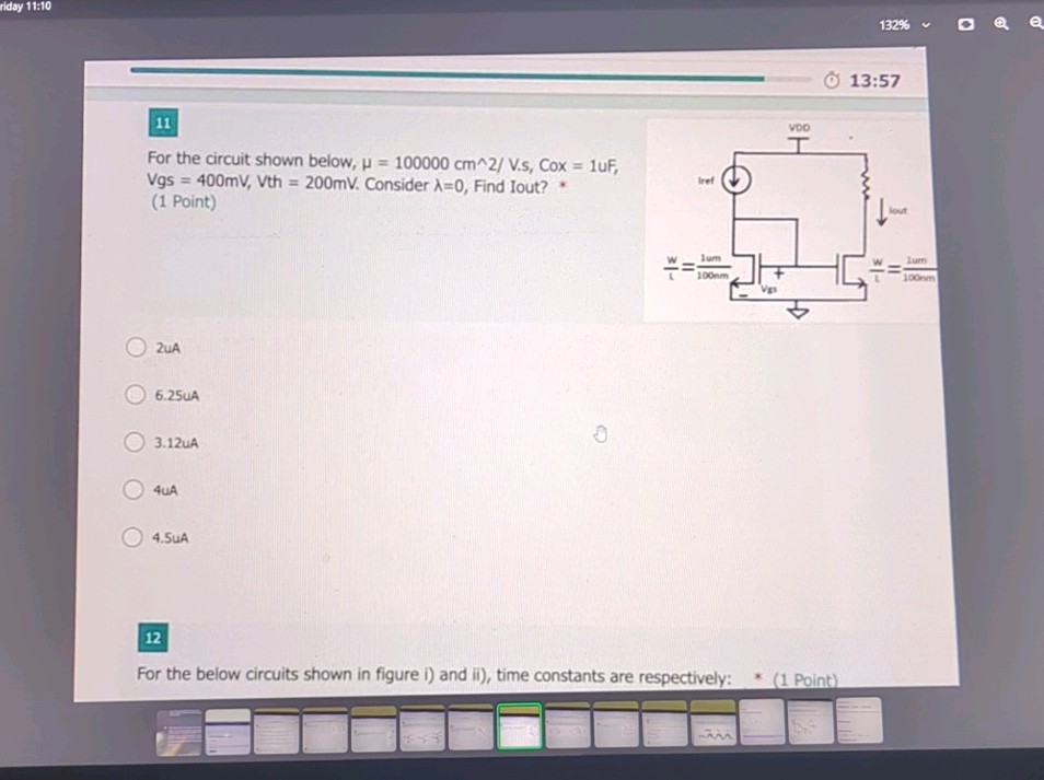 For the circuit shown below = 100000 cm2/ | StudyX