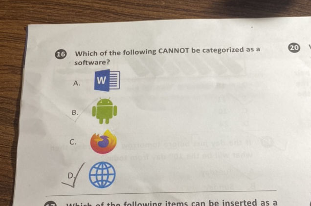 16 Which of the following CANNOT be | StudyX