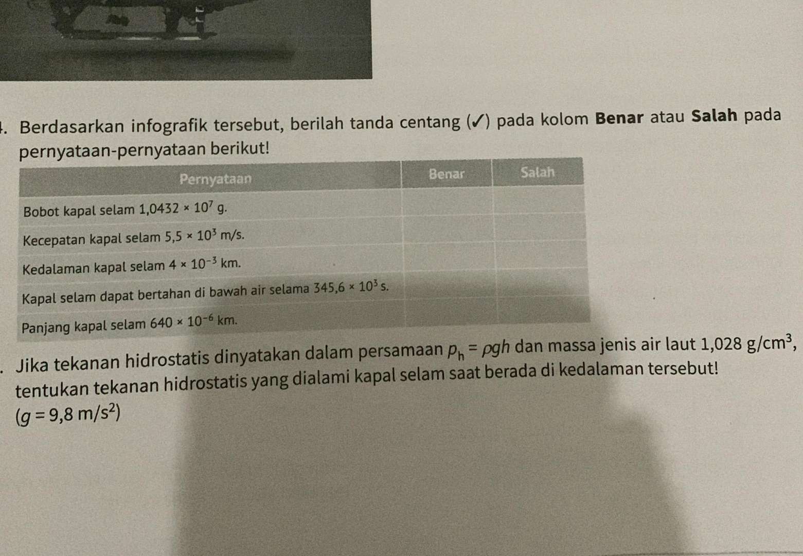 1 Berdasarkan infografik tersebut berilah | StudyX