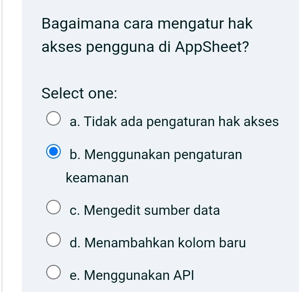 Bagaimana cara mengatur hak akses pengguna | StudyX