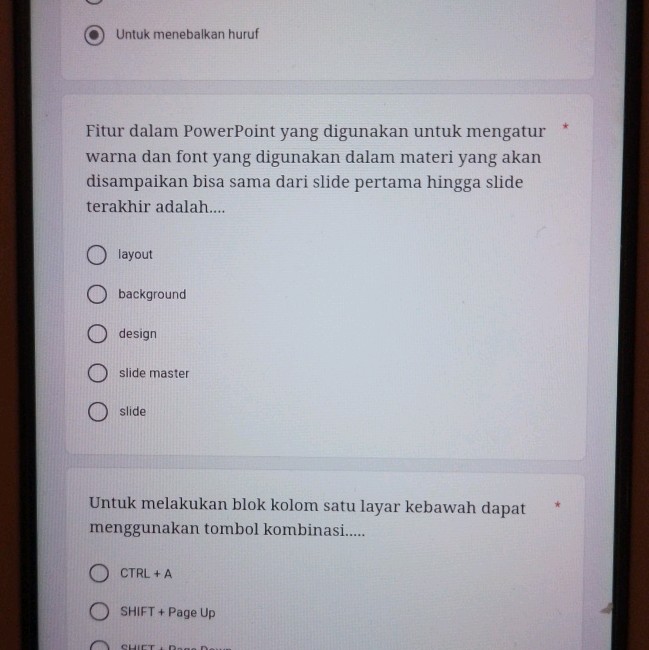 Fitur dalam PowerPoint yang digunakan untuk | StudyX