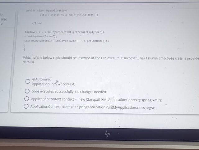public class MyApplication public static | StudyX