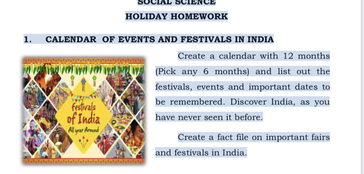 1 CALENDAR OF EVENTS AND FESTIVALS IN INDIA | StudyX
