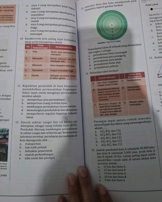 10 Karakteristik kota paling tepat | StudyX