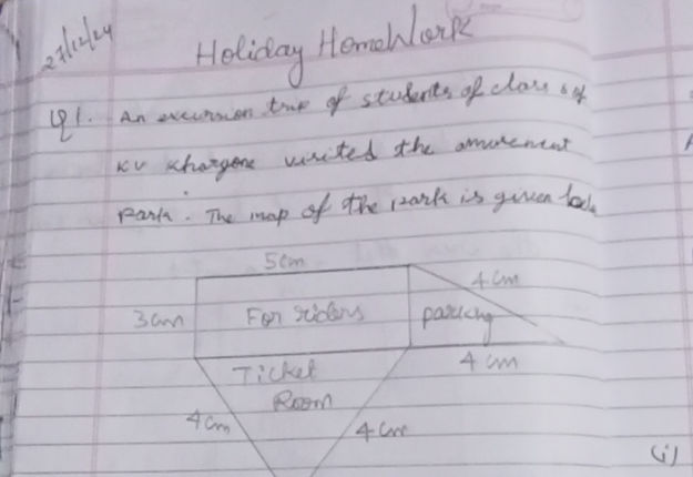An excursion trip of students of class 8 of | StudyX