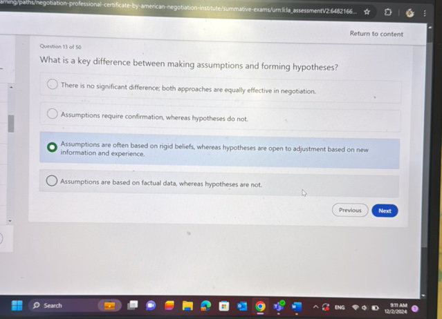 What is a key difference between making | StudyX
