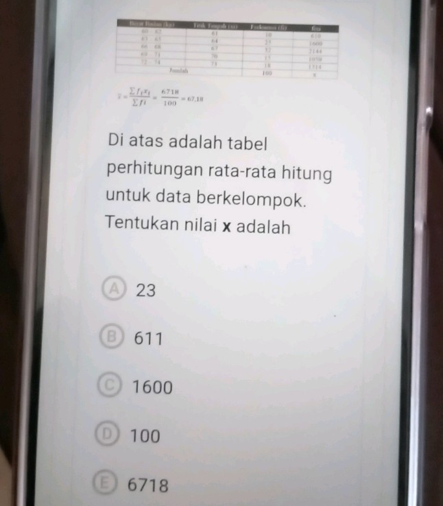 fixi fi = 6718100 = 6718 Di atas adalah | StudyX